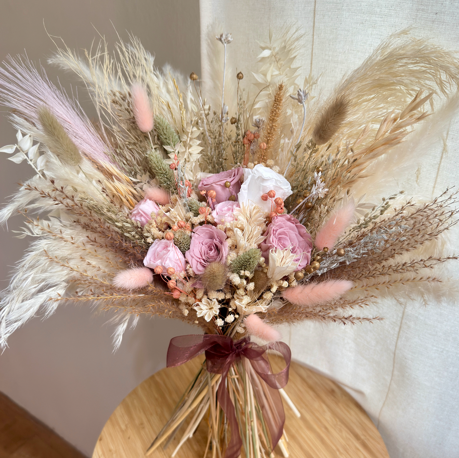 Dried Flower Bridal Bouquets — Flowers for Your Wedding – draftsgiftshop